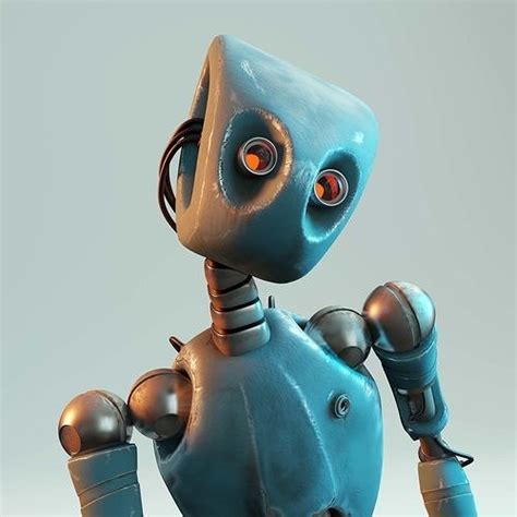 Fully Rigged Robot 3d Model Realistic Android Blender 3d Model Rigged Cgtrader
