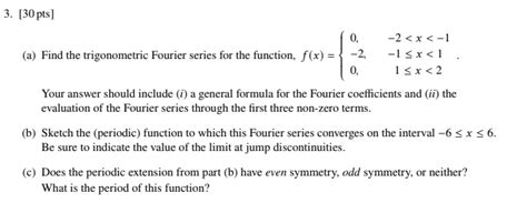 Solved 3 30 Pts 0 2 Chegg Com