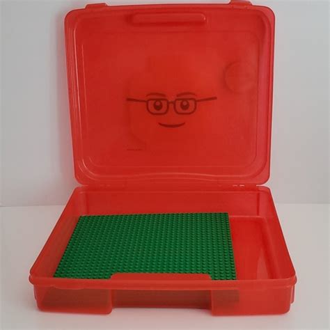 Lego Toys Lego Iris Project Case With Base Plate Red Poshmark