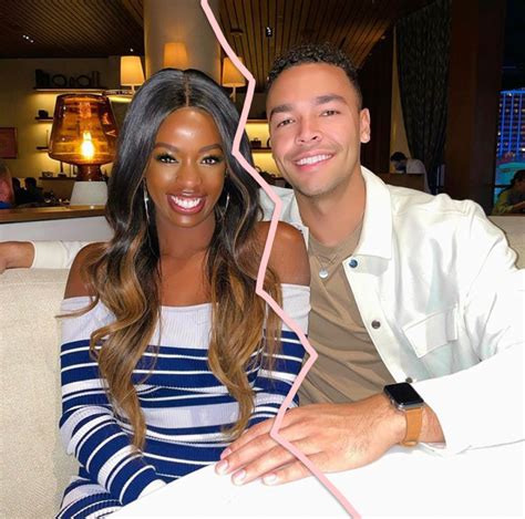 Love Islands Caleb Corprew And Justine Ndiba Call It Quits Perez Hilton