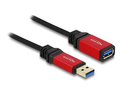 Delock 82752 Usb Kabel Schwarz Mediamarkt