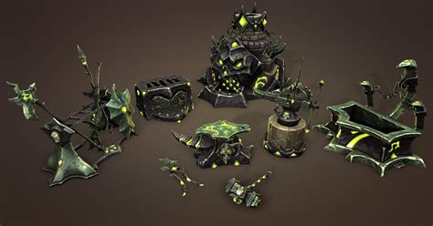 Undead Forge 3d Props Unity Asset Store