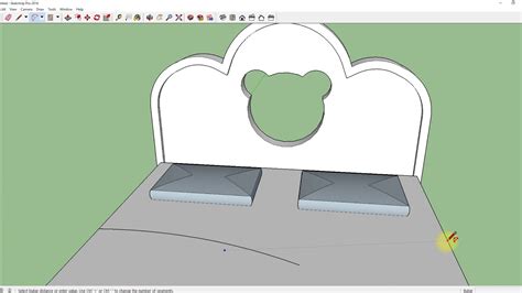 การสร้างเตียงนอนด้วยโปรแกรม Sketchup Youtube