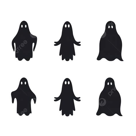 컷 파일 할로윈에 대한 컬렉션 실루엣 유령 그리기 할로윈 만화 할로윈 할로윈 유령 Png 일러스트 및 이미지 에 대한 무료