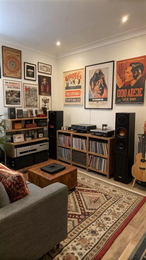 Pin By Nellie Koss On Living Room Decor In 2025 Home Music Rooms