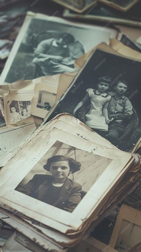 Premium Photo Vintage Blackandwhite Photo Album