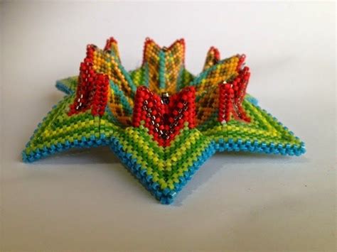Fortune Teller Bangle Bead Work Bead Art Geometry Beads