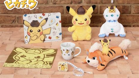 Pokémon Center Jp Back On The Case With Detective Pikachu Returns Merch