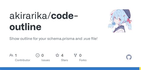 github akirarika code outline show outline for your schema prisma and vue file