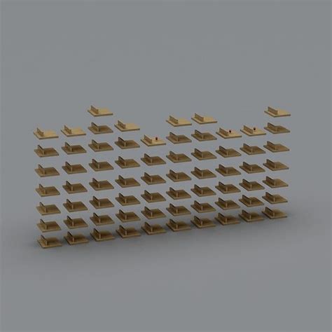 Modular Building Components 3d Model