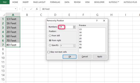 How To Remove The Last Four Characters Basic Excel Tutorial
