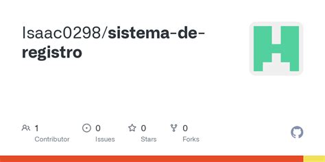 Github Isaac0298sistema De Registro