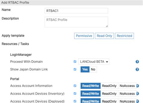 Centralized Rtbac Fortilan Cloud 2320