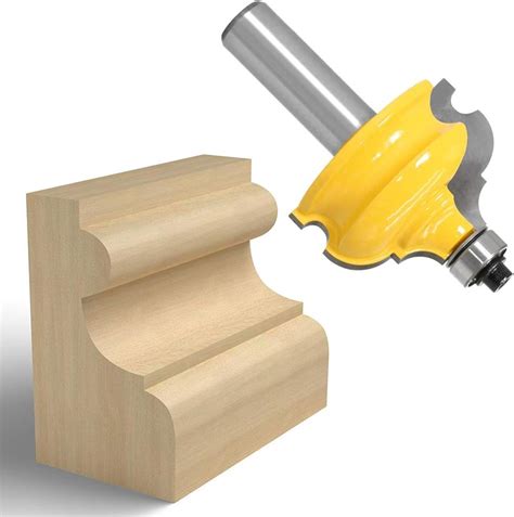 Amazon Com DLLTEC Qinlu CNC Router Bits Bead Molding Edging Router Bit Shank Mm Shank