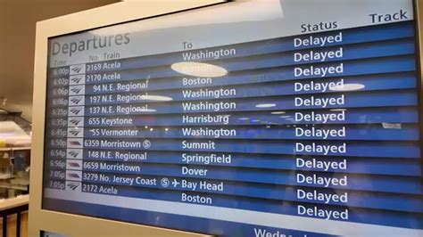 Nyc Travel Delays Amtrak New Jersey Transit Service Very Limited As