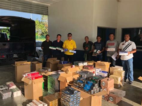 Police Seize Contraband Worth Rm421000 Dayakdaily