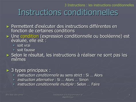 Ppt Initiation à La Programmation Et Algorithmique Cours 2 Powerpoint Presentation Id 7059724