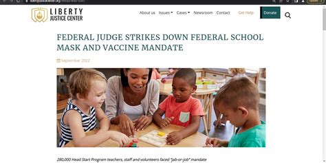 Federal Judge Strikes Down Federal School Mask And Vaccine Mandate