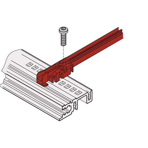 Schroff Guide Rail Standard Type Pc 160 Mm 2 Mm Groove Width Red Secomp Nederland Gmbh
