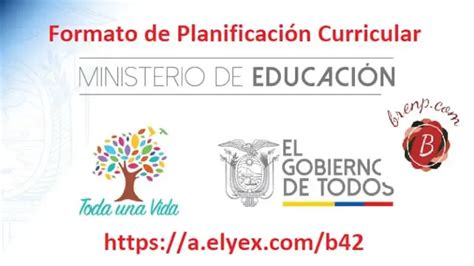 Descarga los Formatos de Planificación Curricular Anual brenp