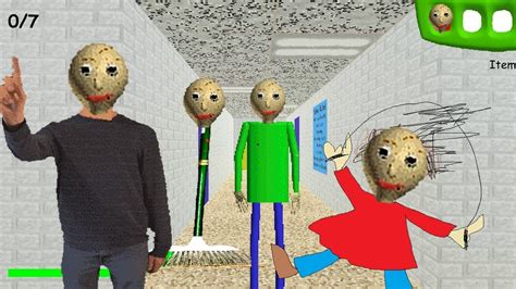 Everyone Turns Into Baldi Baldis Basics Mod Youtube