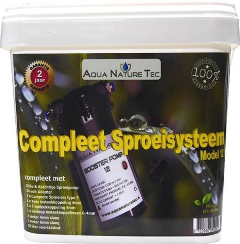 Sproeisysteem Compleet Met Oa 2 Sproeiers Voor Terrarium Paludarium