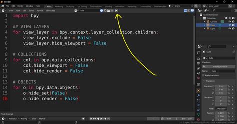 Scene Collection Visibility Basics Interface Blender Artists Community