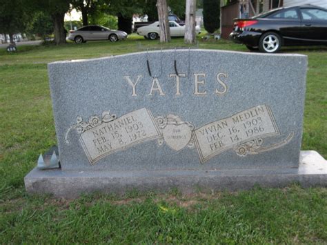 Nathaniel Yates 1903 1972 Memorial Find A Grave