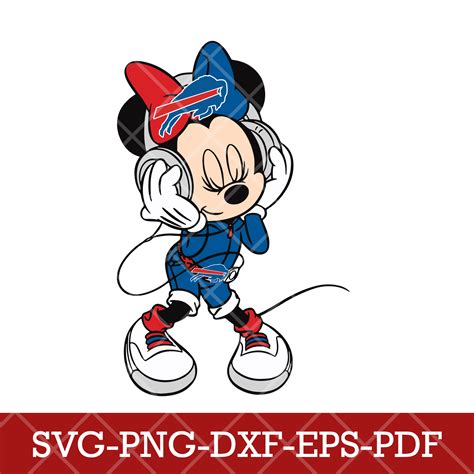 Buffalo Bills Mickey Christmas 10 Svg Dxf Eps Png Digital Do Inspire Uplift
