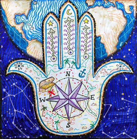 Could You Use A Boost New Hamsa Hand Art Kristen Palana Artist