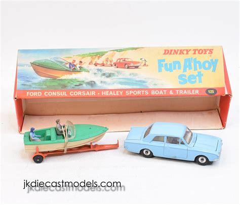 Dinky Toys 125 Fun Ahoy T Set Very Near Mintboxed Jk Die Cast Models