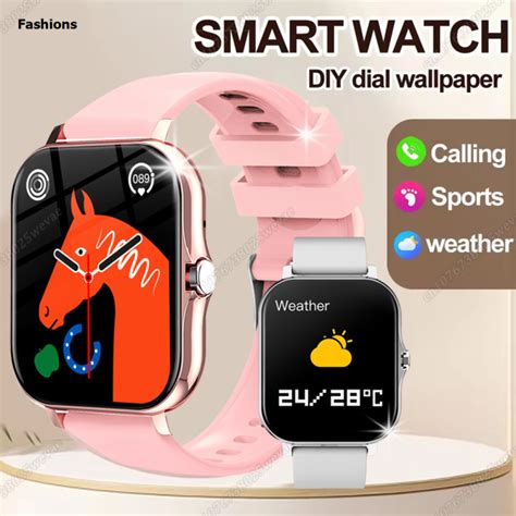 Fashions 2025 Full Touch Screen Bluetooth Smart Watch Ip67 Waterproof