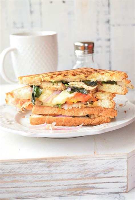 Chicken Mozzarella Panini Recipe Savory Bites Recipes A Food Blog