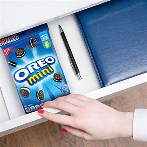 Oreo Mini Chocolate Sandwich Cookies Big Bag 12 3 Oz Packs Pricepulse