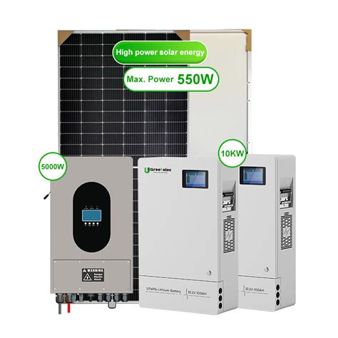 U Greenelec 5kw 10kw 15kw 20kw 30kw Hybrid On Off Grid Solar PV Inverter Panels Photovoltaic