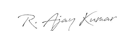 81 R Ajay Kumar Name Signature Style Ideas Cool Electronic Signatures
