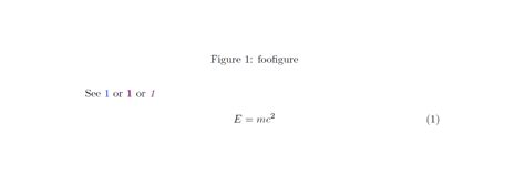 Cross Referencing Ref Different Colors For Figures Equations Etc