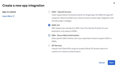 Single Sign On Sso With Saml Harness Developer Hub