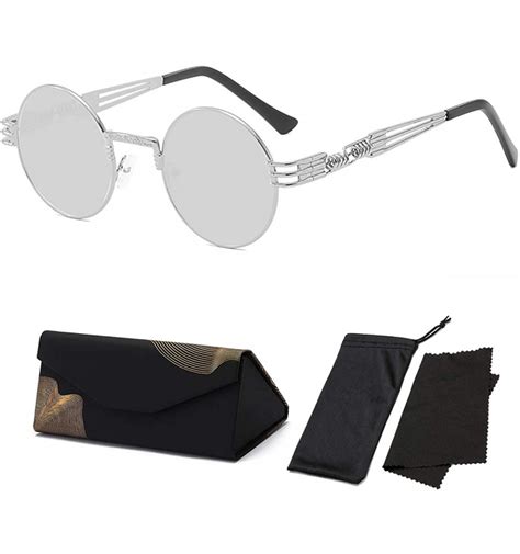 Women Fashion Artificial Diamond Cat Ear Quadrate Metal Frame Classic