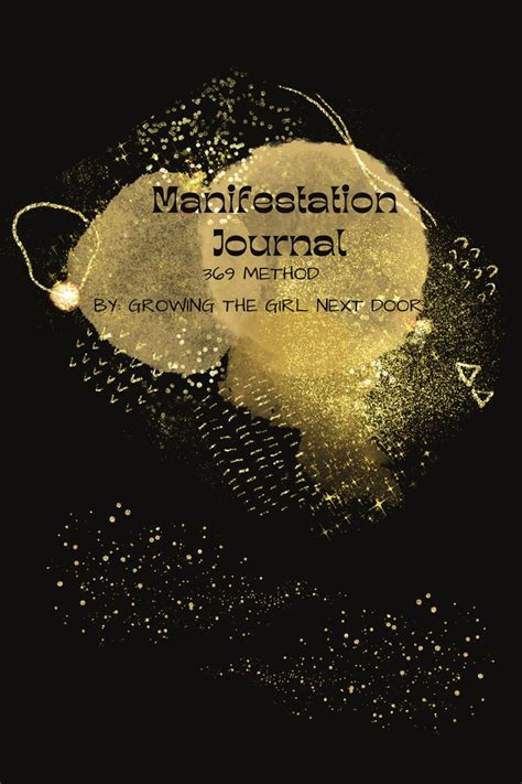 369 Manifesting Journal Manifestation Manifestation Journal Journal