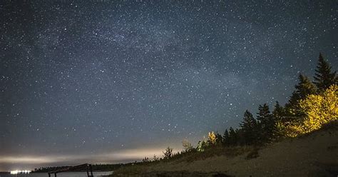 Milky Way Over Lake Michigan Imgur