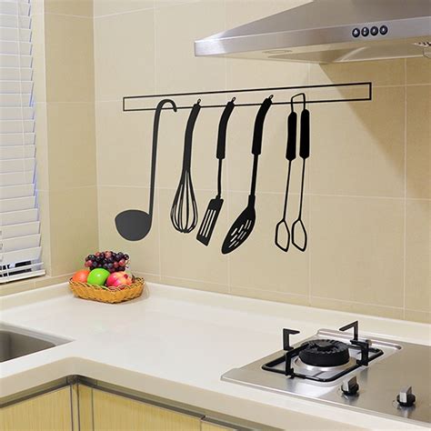 Vinilo Decorativo Utensilios De Cocina