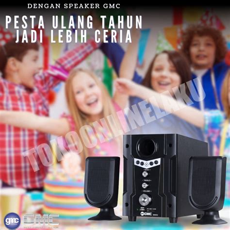 Jual Speaker Gmc 888d1 D2 D3 Bloetooth Speaker Multimedia Bisa Untuk