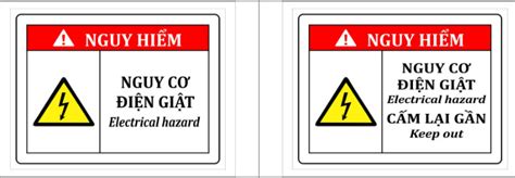 Đặc điểm nhận biết biển cảnh báo nguy hiểm điện giật