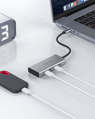 Pulwtop Usb C Hub Not Support Monitor In Usb C Adapter With W Pd Charging Usb C