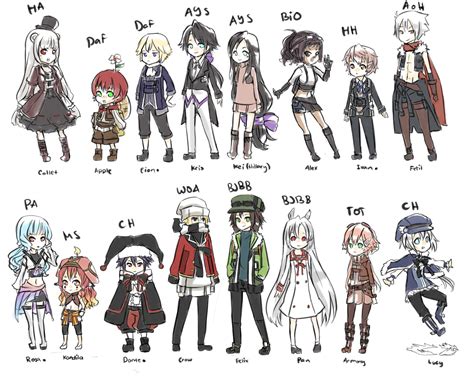 Roleplay Original Characters By Benteja On Deviantart