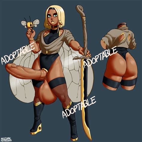 Adoptable Bee Lady Ancestral Potato Futanari Sex