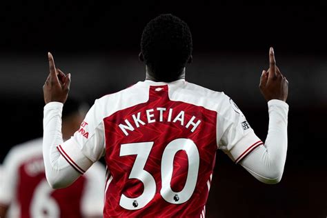Video Nketiah Completes His Brace To Retrieve Arsenals Two Goal Lead