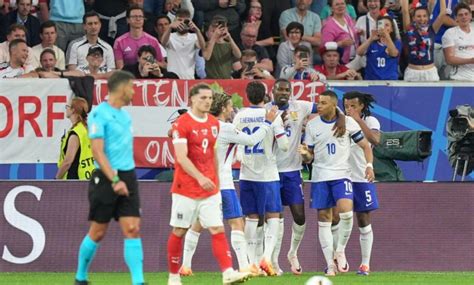 موعد مباراة فرنسا ضد بلجيكا في دور الـ16 لـ يورو 2024 365scores