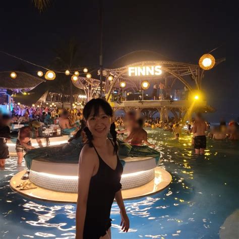 발리 짱구 핀스 비치 클럽finns Beach Club 좌석 예약 꿀팁 싱글베드 예약 후 하루 종일 즐긴 후기 네이버 블로그